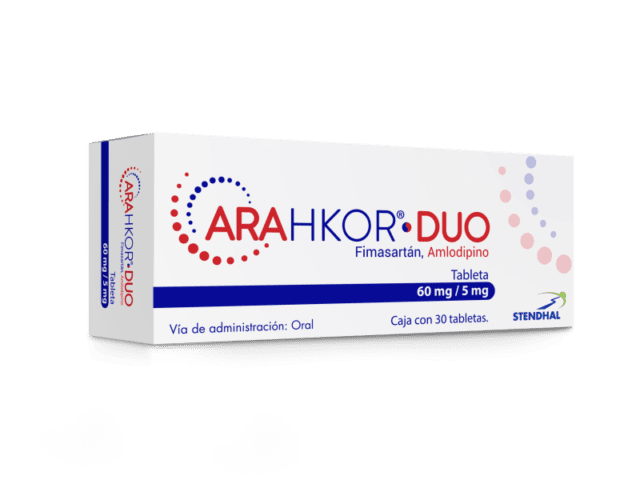 ARAHKOR DUO 60/5 MG C/30 TABLETAS – Farmapronto