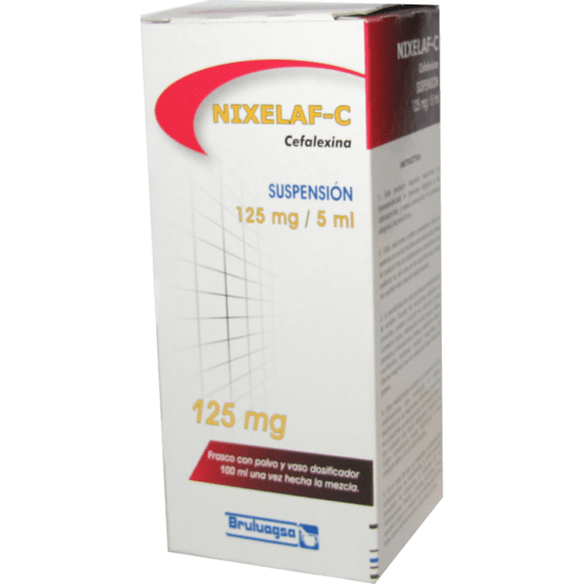 CEFALEXINA 125 MG/5 ML C/100 ML SUSP (NIXELAF C) – Farmapronto