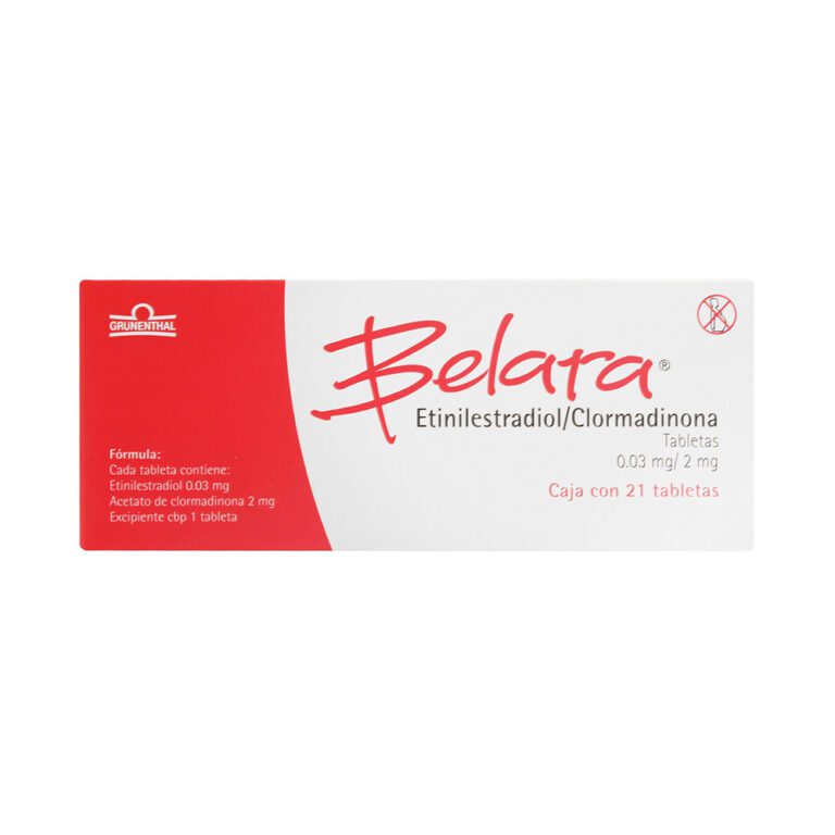 BELARA 0.03 MG/2 MG C/21 TABLETAS – Farmapronto