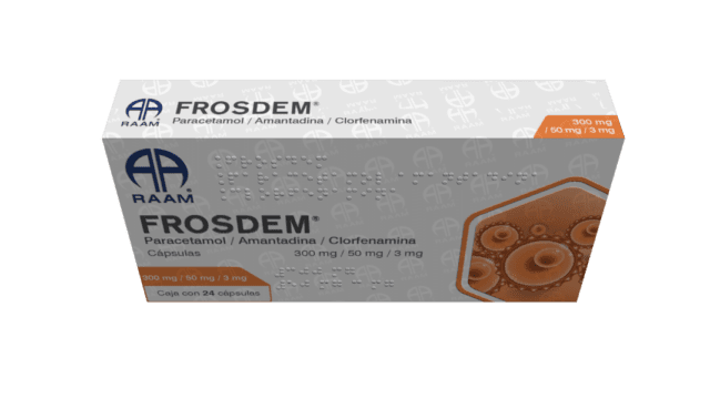 HU CLORFENAMINA/PARACETAMOL/AMANTADINA 50/3/300 MG C/24 CAPSULAS ...