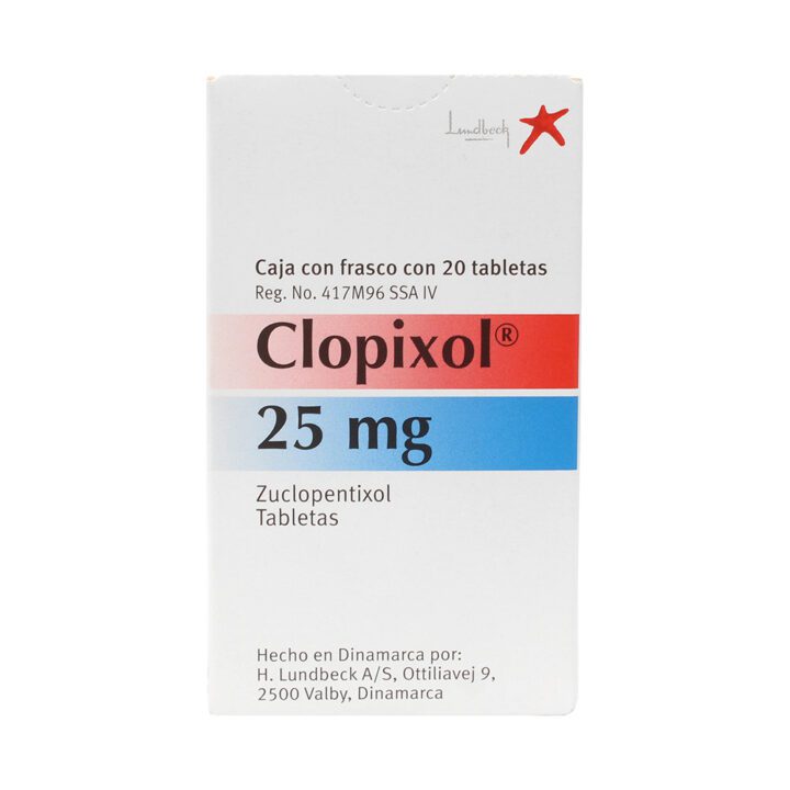 CLOPIXOL 25MG TABLETAS C/20 – Farmapronto