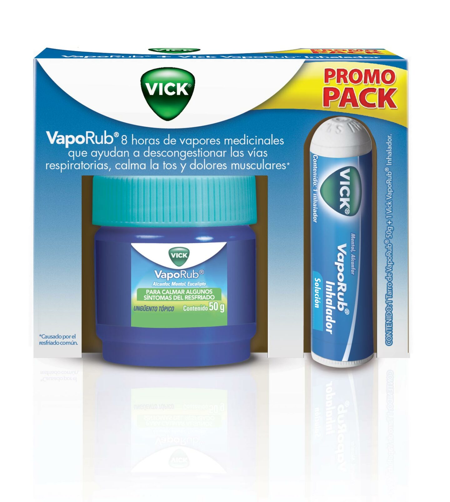 VICK VAPORUB 50 GR + INHALAD – Farmapronto