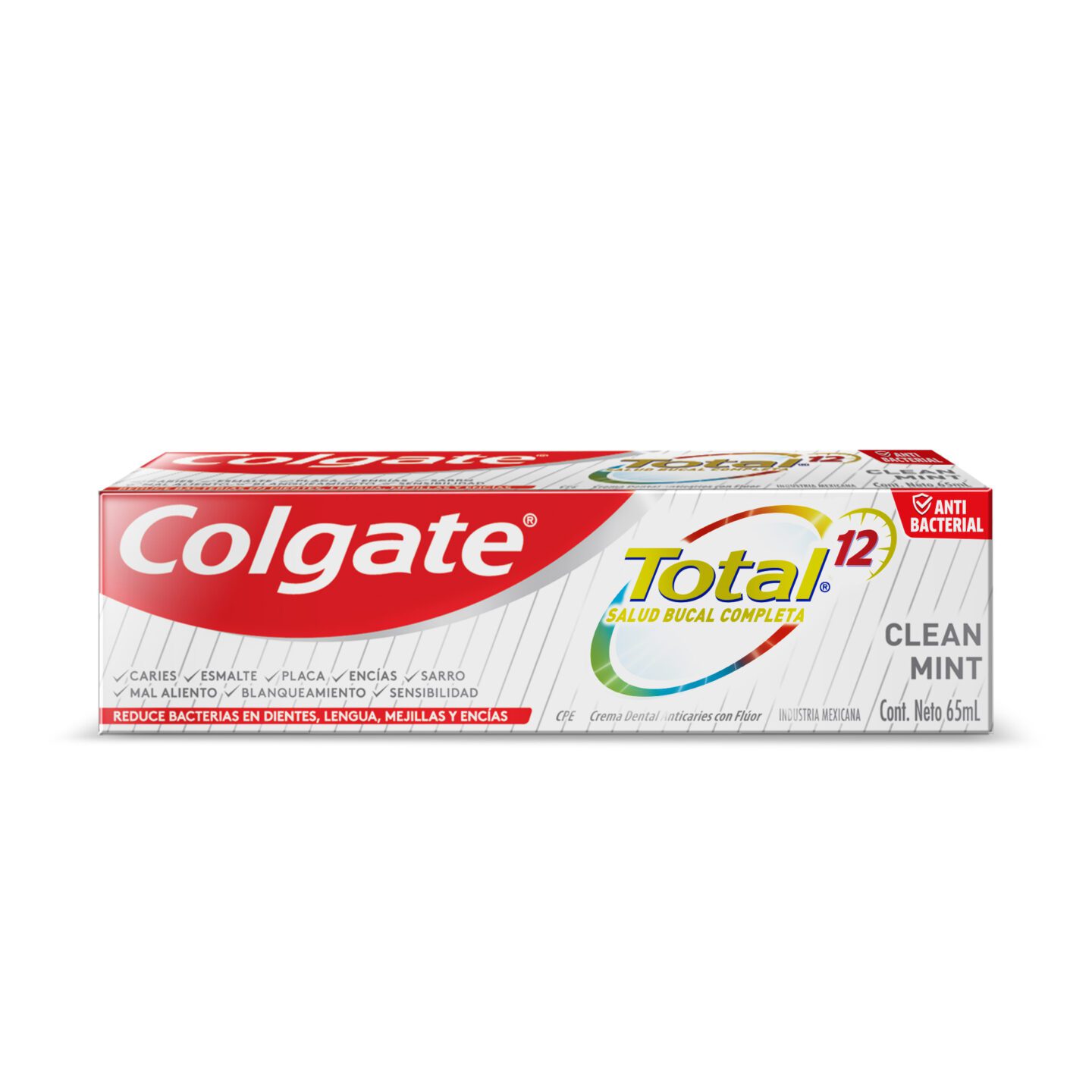 COLGATE TOTAL 12 CLEAN MINT 65 ML CREMA DENTAL – Farmapronto