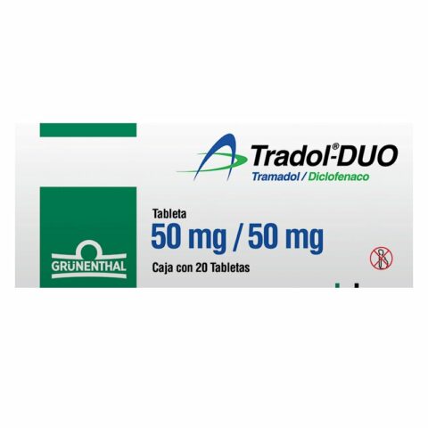 TRADOL-DUO 50/50 MG C/20 TABLETAS – Farmapronto