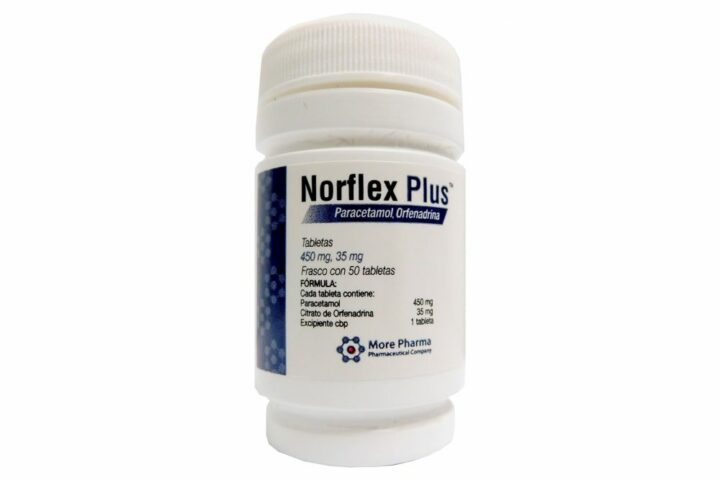 NORFLEX PLUS 35MG/450MG TABLETAS C/50 – Farmapronto