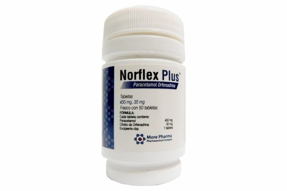 NORFLEX PLUS 35MG/450MG TABLETAS C/50 – Farmapronto