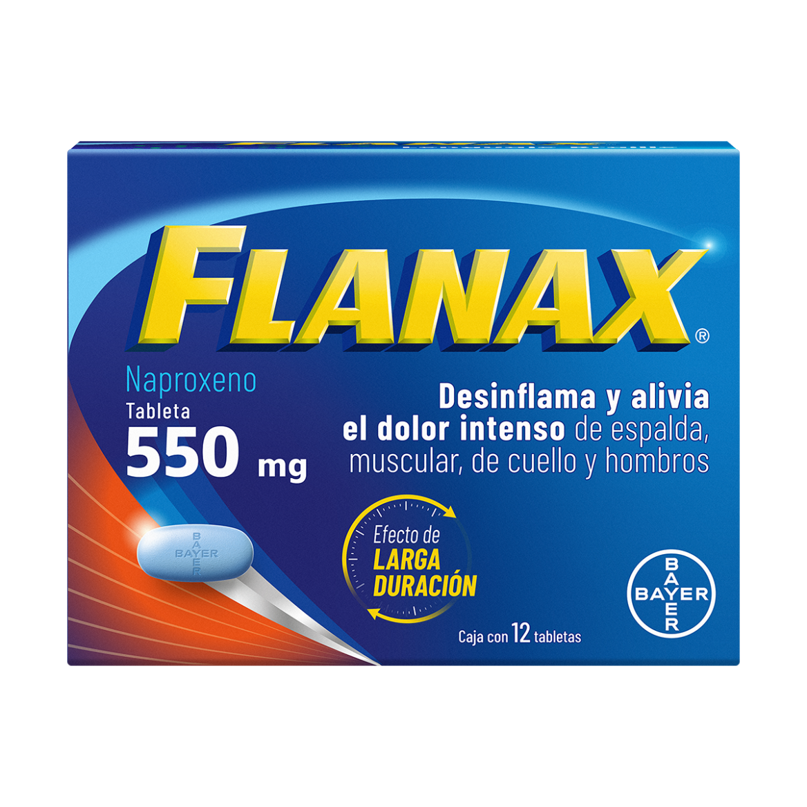 FLANAX 550MG TABLETAS C/12 – Farmapronto