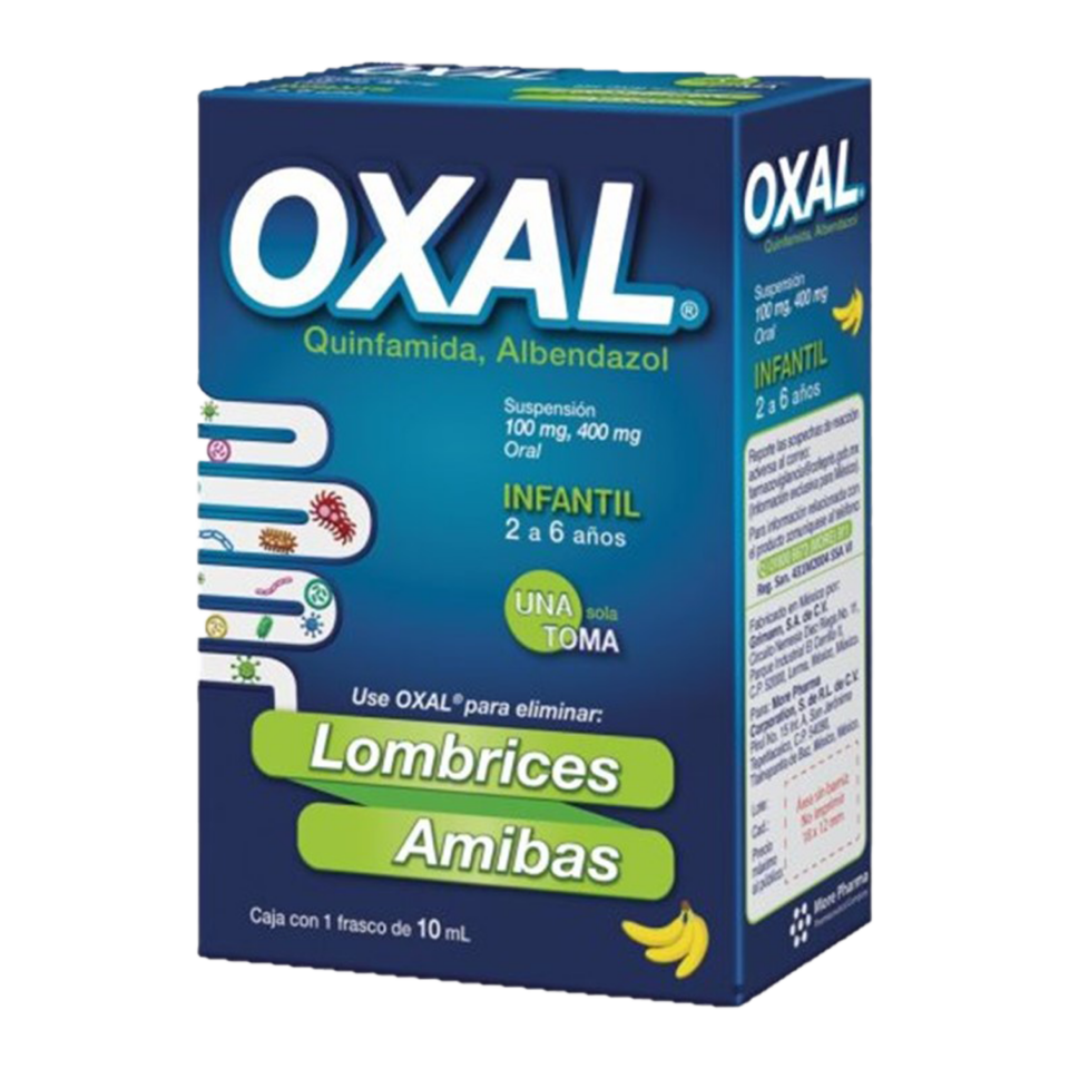 OXAL 100MG/400MG SUSP INF 10ML – Farmapronto