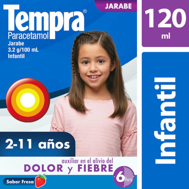 TEMPRA INFANTIL 3.2GR C/120 ML JARABE – Farmapronto