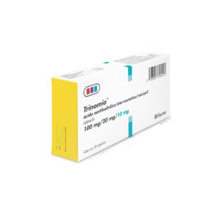 TRINOMIA 100/20/10 MG C/28 CAPSULAS – Farmapronto