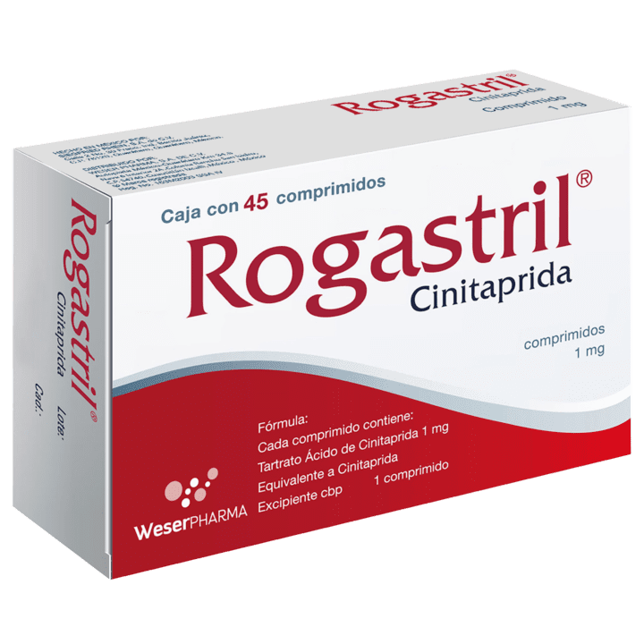 ROGASTRIL 1 MG C/45 COMPRIMIDOS – Farmapronto