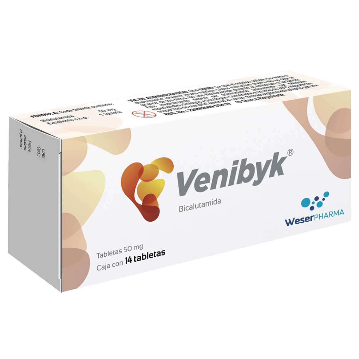 VENIBYK 50 MG C/14 TABLETAS – Farmapronto