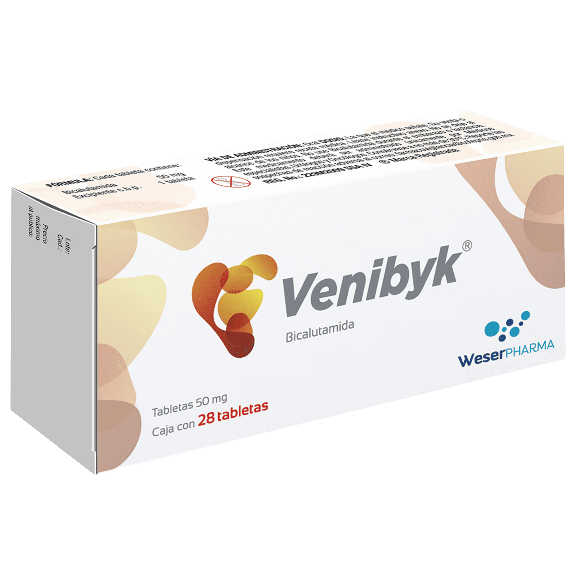 VENIBYK 50 MG C/28 TABLETAS – Farmapronto