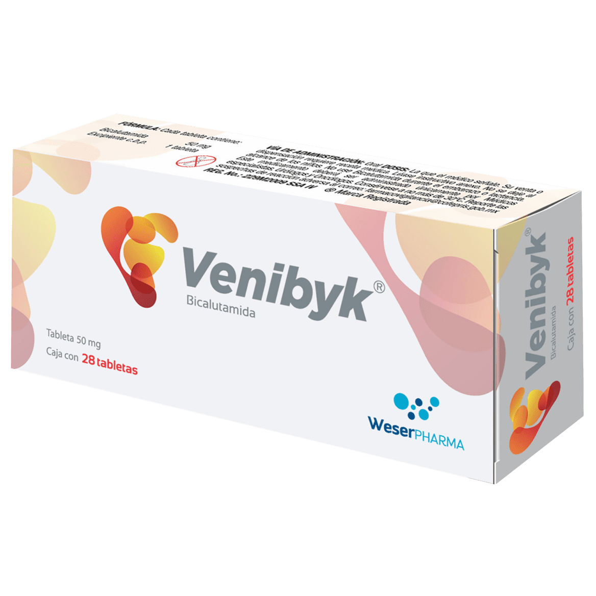 VENIBYK 50 MG C/28 TABLETAS – Farmapronto