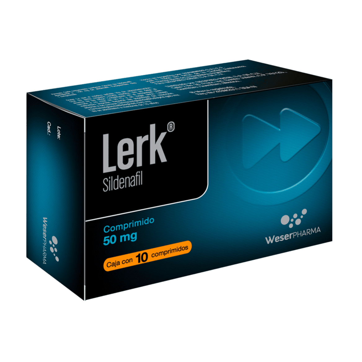 LERK 50 MG C/10 COMPRIMIDOS – Farmapronto