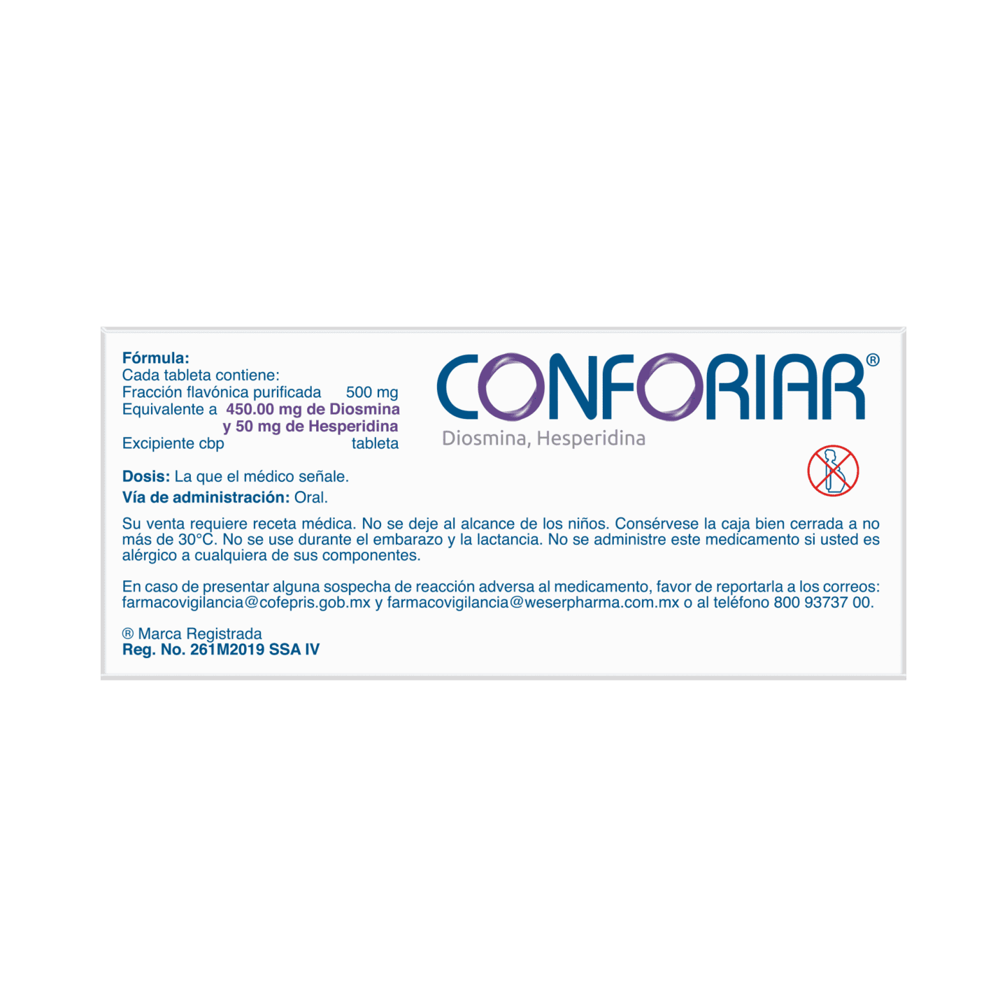 CONFORIAR 500 MG C/60 TABLETAS – Farmapronto