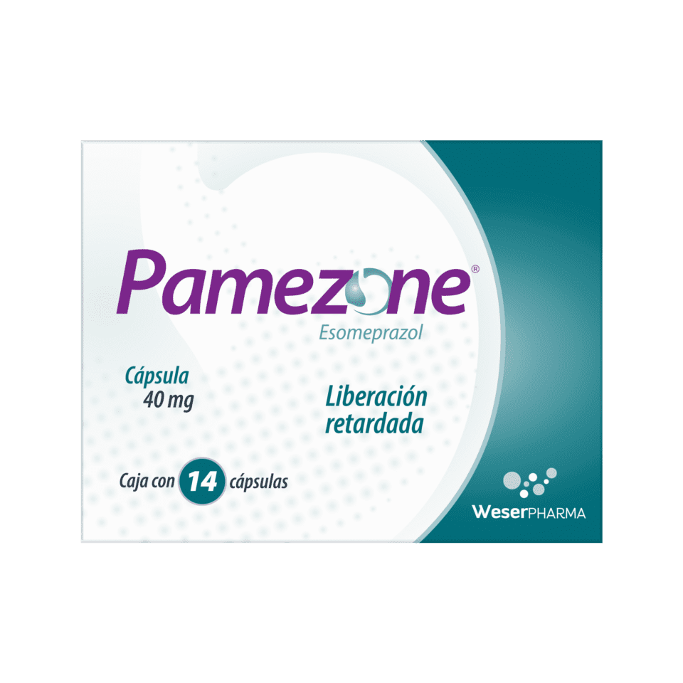 PAMEZONE 40 MG C/14 CAPSULAS LIBERACION RETARDADA – Farmapronto
