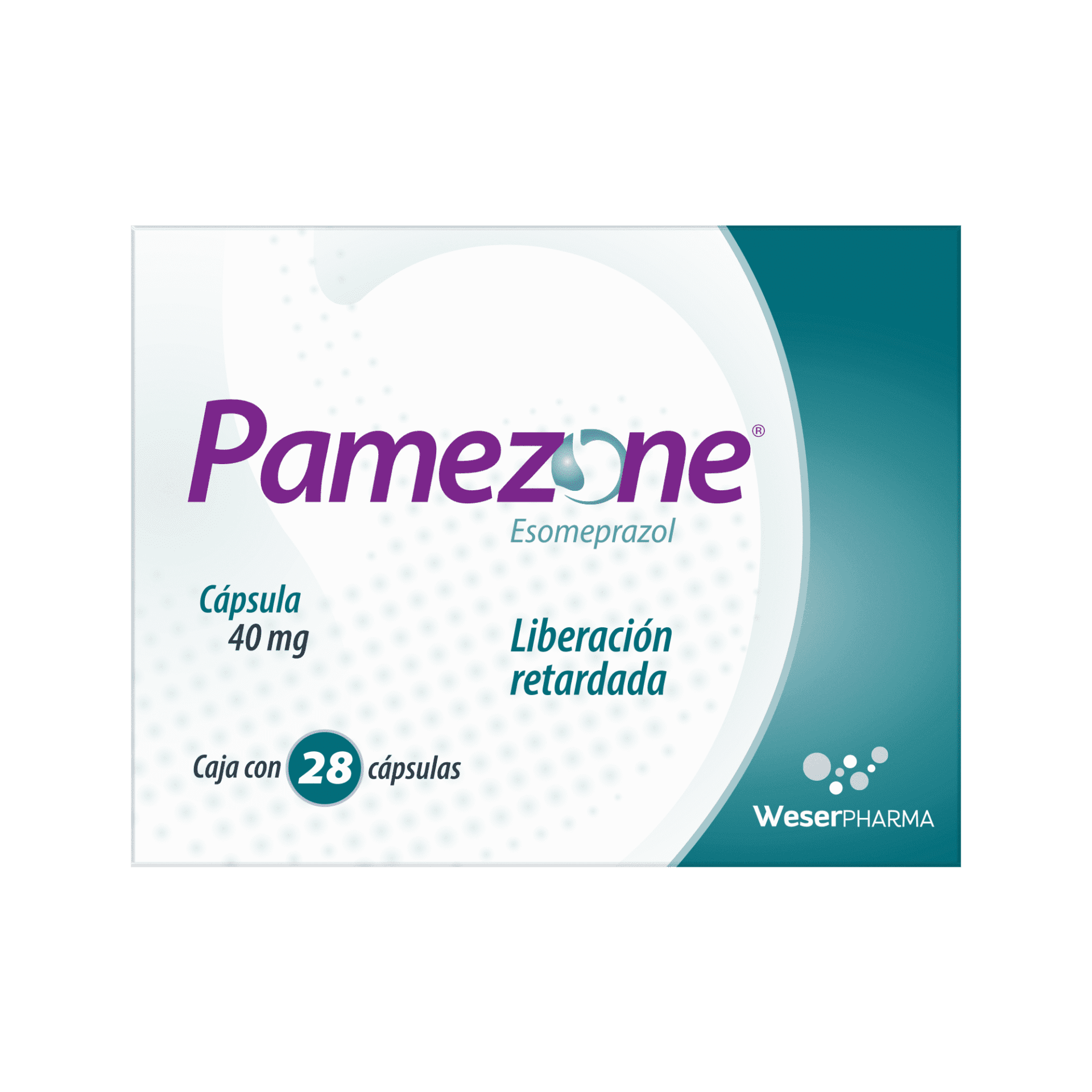 PAMEZONE 40 MG C/28 CAPSULAS LIBERACION RETARDADA – Farmapronto