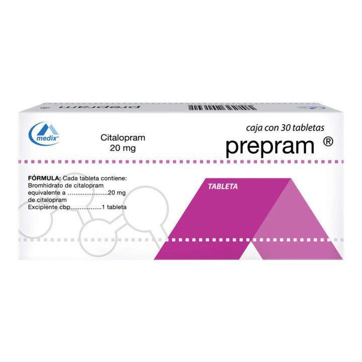 PREPRAM 20 MG C/30 TABLETAS – Farmapronto