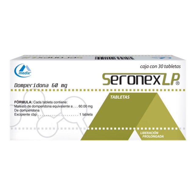 SERONEX 60 MG C/30 TABLETAS LIBERACION PROLONGADA – Farmapronto