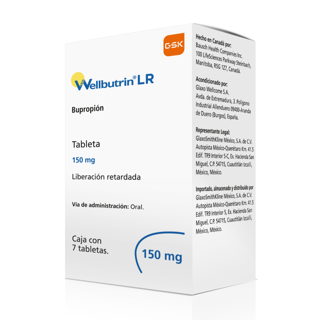 WELLBUTRIN LR 150 MG C/7 TABLETAS LIBERACION RETARDADA – Farmapronto
