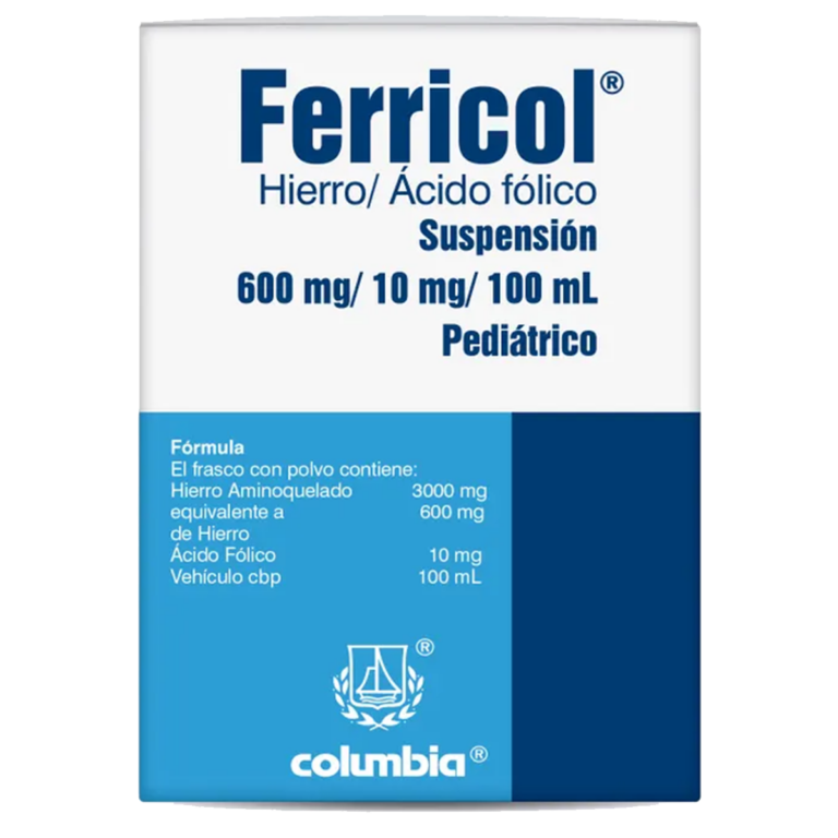 FERRICOL 600/10 MG/100 ML C/45 ML SUSPENSION – Farmapronto
