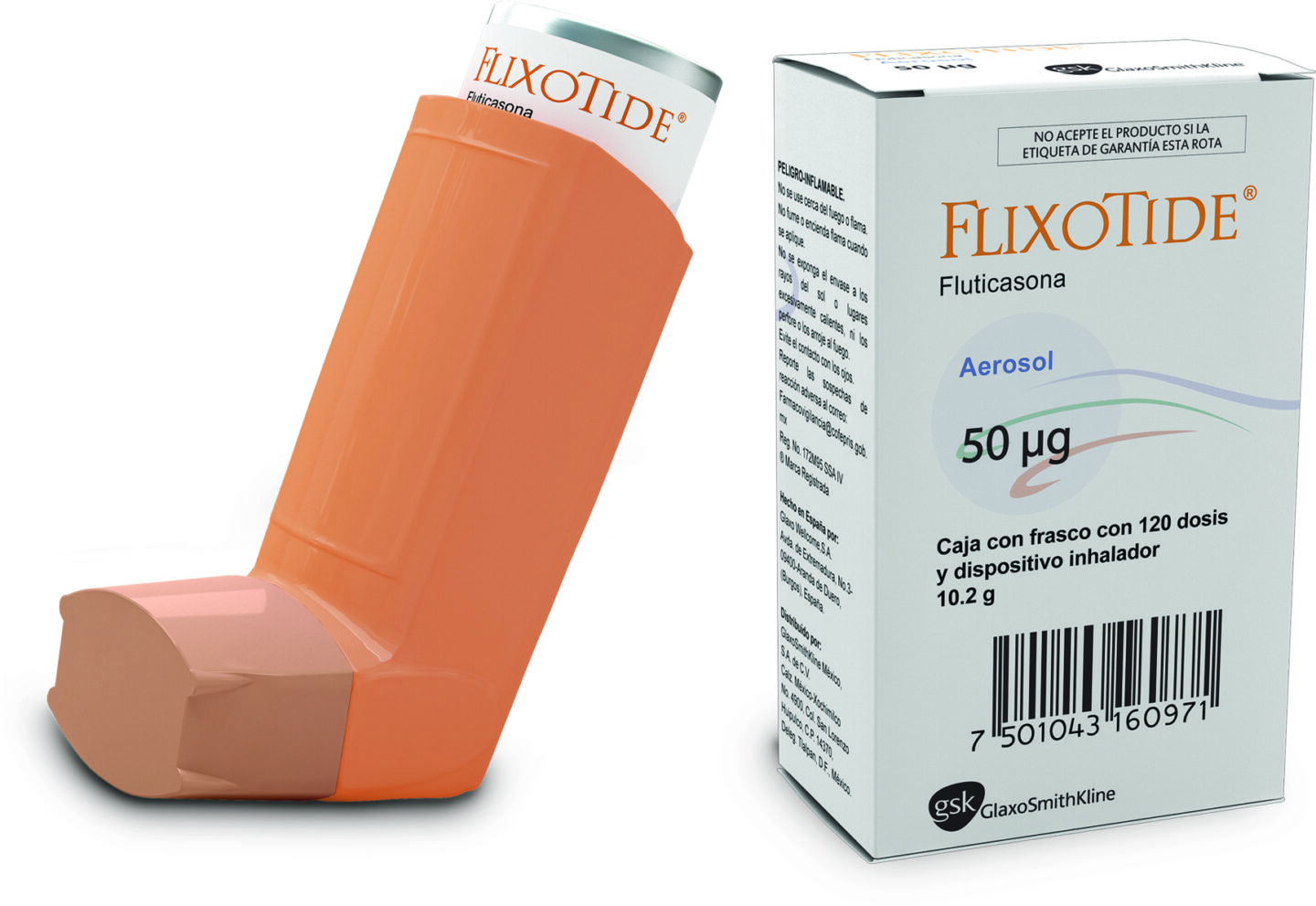 FLIXOTIDE AER SUSP 50MCG 120 DOSIS – Farmapronto