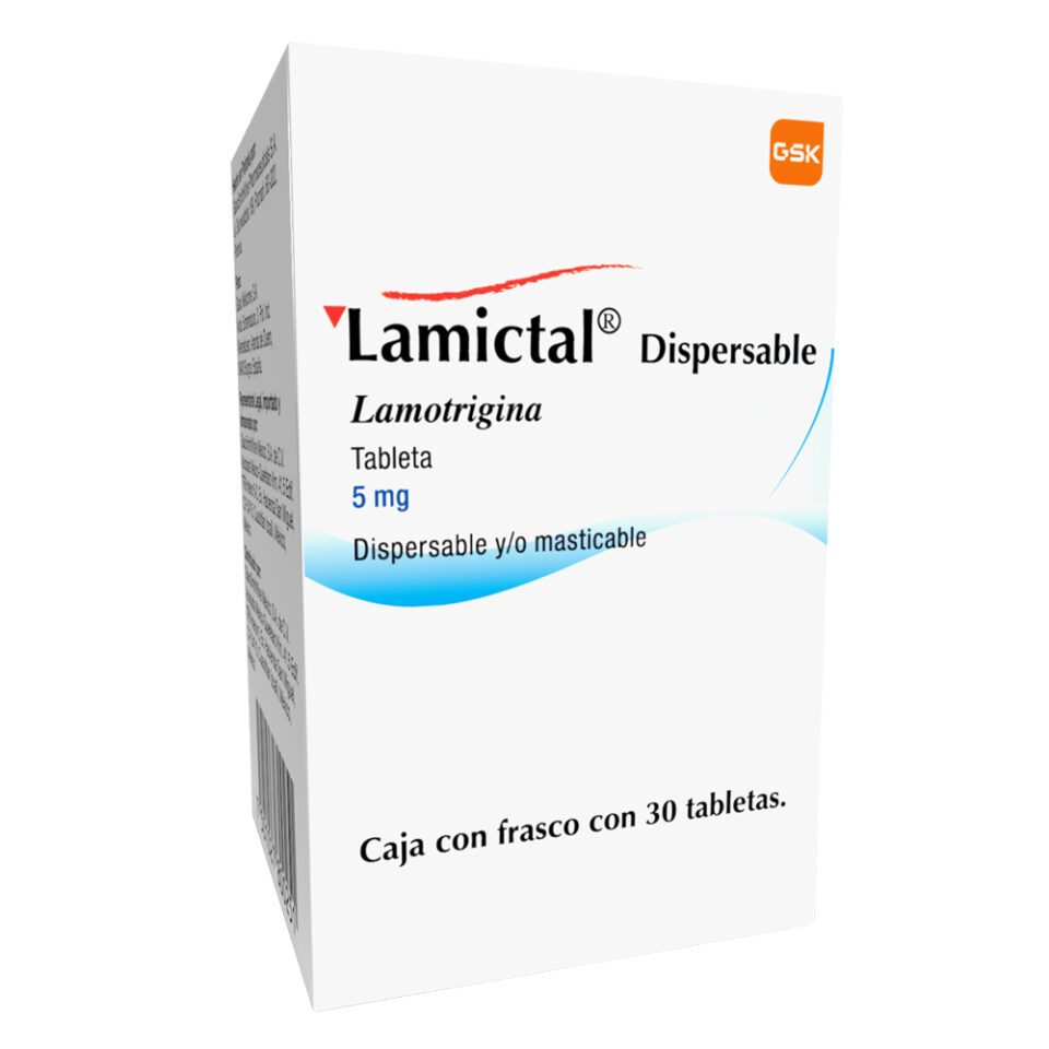 LAMICTAL 5 MG C/30 TABLETAS DISPERSABLES – Farmapronto