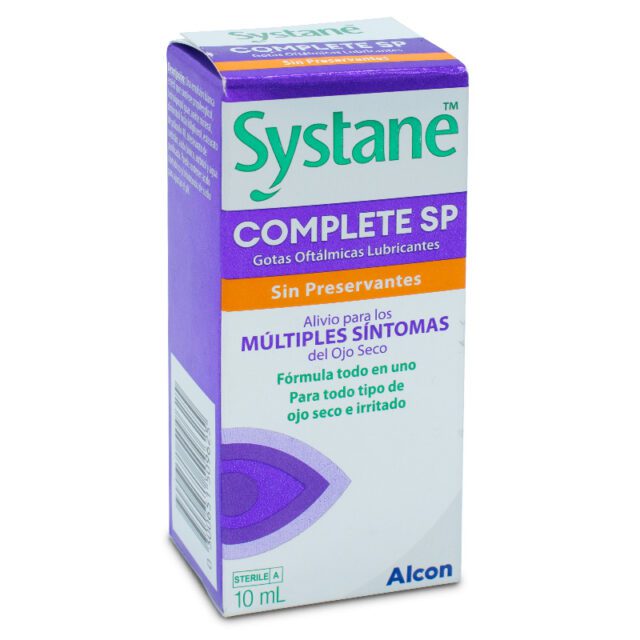 SYSTANE COMPLETE SP 10 ML GOTAS OFTALMICAS LUBRICANTES – Farmapronto