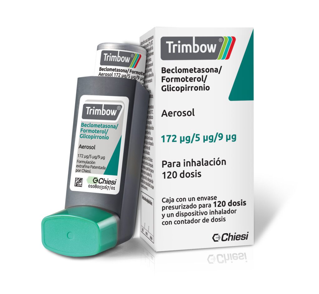 TRIMBOW HS 120 DOSIS 172/5/9 MCG PVO BUCAL – Farmapronto